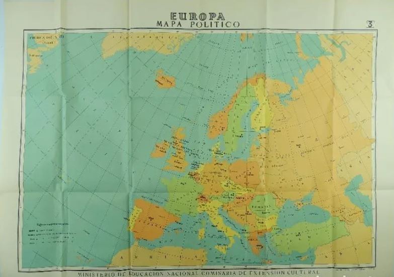 Mapa Político de Europa TALLERES DEL INSTITUTO GEOGRÁFICO Y CATASTRAL