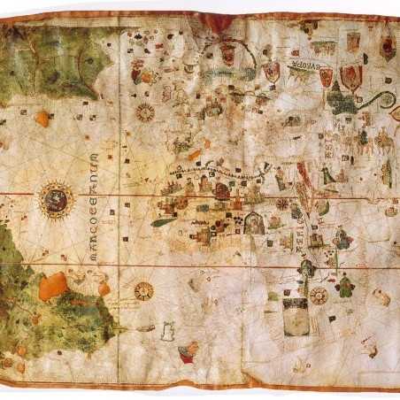 Inicios de la cartografía, el primer mapamundi