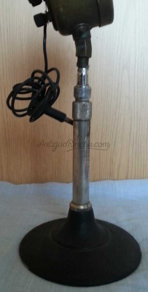 Micrófono antiguo. Años 40. Pieza de colección.